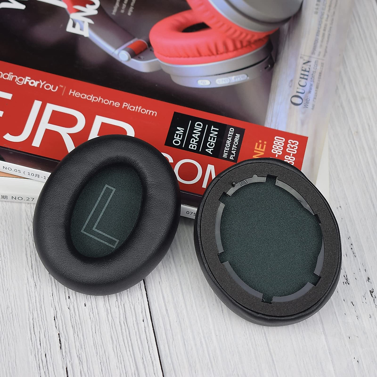 MOLGRIA Q20 Ear Pads Cushion, Replacement Earpads for Soundcore by Anker Life Q20 Hybrid Active Noise Cancelling Wireless Bluetooth Headphones