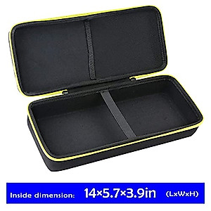 khanka Hard Travel Case Compatible with Ryobi P241 One+ 18 Volt Lithium Ion 130 Inch Pounds 1,100 RPM 3/8 Inch Right Angle Drill