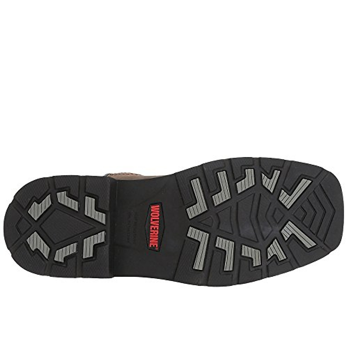 Wolverine Mens Rancher Wp St 10in Work Boot, Black/Brown, 9 US