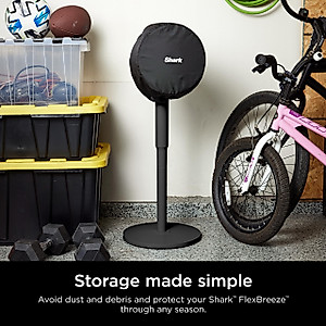 Shark FlexBreeze Fan Storage Cover, FA20XCOVER, Black