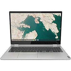 New 2020 Lenovo - C340-15 2-in-1 15.6" Touch-Screen Full HD 1920x1080 Chromebook Intel Pentium Gold 4GB Memory 64GB eMMC Flash | Gray