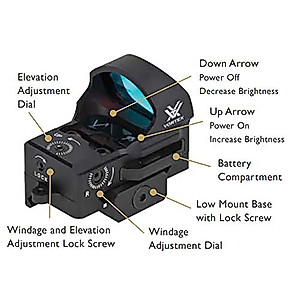 Vortex Optics Razor Red Dot Sight - 6 MOA Dot