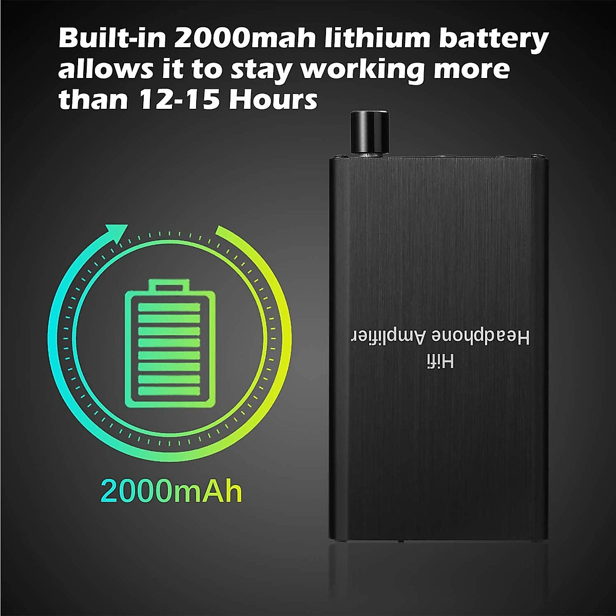 Headphone Amplifier, Portable HiFi Headphone Amp 3.5mm Stereo Audio Gain Switch Support Impedance 16-300Ω Headset for MP3/MP4 /Phones/Digital Players/Computers/Xbox one,PS4,PS5 Controller