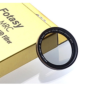 Fotasy 40mm MRC Multi-Resistant Nano Coating Super Slim MC CPL Circular PL HD Filter