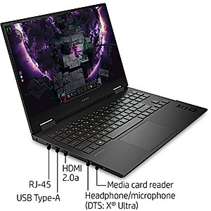 HP - OMEN 15-EK0013DX 15.6" Gaming Laptop 10th Gen Core i7-10750H 16GB RAM- NVIDIA GeForce RTX 2060 - 512GB SSD + 32GB Optane 15.6” FHD 1920X1080-NON Touch Windows 10 Shadow Black