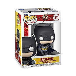 Funko POP! Movies: DC - The Flash - Batman - (Affleck) - DC Comics - Collectable Vinyl Figure - Gift Idea - Official Merchandise - for Kids & Adults - Comic Books Fans - Model Figure for Collectors