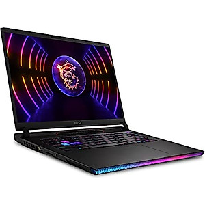 CUK Raider GE78 HX by_MSI 17 Inch Gaming Notebook (NVIDIA GeForce RTX 4090, Intel 24-Core i9-13980HX, 32GB DDR5 RAM, 2TB NVMe SSD Gen4, 17.3"" QHD 240Hz, Windows 11 Pro) Gamer Laptop Computer