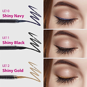 Ruby Kisses Classic Liquid Eyeliner, Smudgeproof Long Lasting Eye Makeup with Felt-Tip Applicator (1 PACK, White)