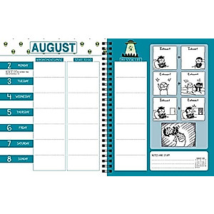 Sarah's Scribbles 16-Month 2020-2021 Weekly/Monthly Planner Calendar: Get It Together!