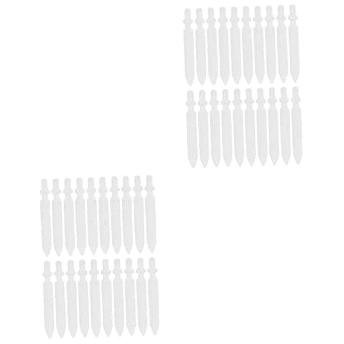 Ciieeo 40 Pcs Marker Pen Tip Calligraphy Pens Tips Marker Tip Replacement Nibs Fountain Pen Tips Marker Nib Replacement Pen Nibs Marker Nibs Replacement Nylon White Accessories Student