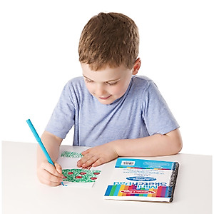 Melissa & Doug Mini-Sketch Spiral-Bound Pad (6 x 9 inches) - 4-Pack