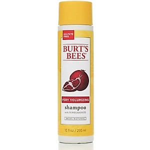 Burt's Bees Very Volumizing Shampoo Pomegranate 10 oz (Pack of 4)