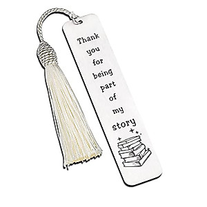 Thank You Bookmark Retirement Gifts for Women Men Book Lovers Graduation Christmas Birthday Thanksgiving Teachers Day Going Away Leaving Gifts for Teacher Tutor Coworkers Colleagues Best Friends