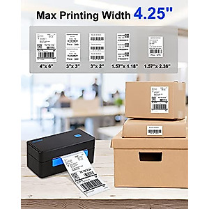 CLABEL Thermal Label Printer, 4x6 Shipping Label Printer for Small Business Shipping Packages, Compatible with Amazon, Ebay, Etsy, Shopify, FedEx, UPS, etc, Support Windows,Mac, CT428S