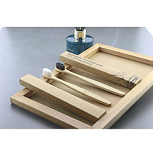 So Nice Bamboo eco Friendly Toothbrush (10000 bristles) Wood Tooth Brush Natural Bamboo toothbrushes Plastic Free Sustainable Products Toothbrushes 2 pcs