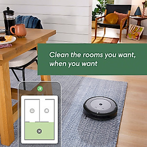 iRobot Roomba i3+ EVO (3550) Self-Emptying Robot Vacuum – Now Clean By Room With Smart Mapping, Empties Itself For Up To 60 Days, Works With Alexa, Ideal For Pet Hair, Carpets​