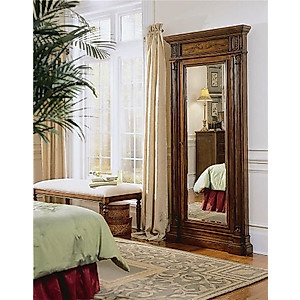 Hooker Furniture Seven Seas Jewelry Armoire with Mirror in Cherry