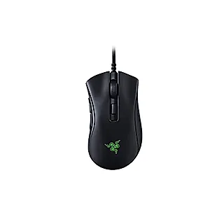 Razer DeathAdder v2 Mini Gaming Mouse: 8500K DPI Optical Sensor - 62g Lightweight Design - Chroma RGB Lighting - 6 Programmable Buttons - Anti-Slip Grip Tape Included - Classic Black