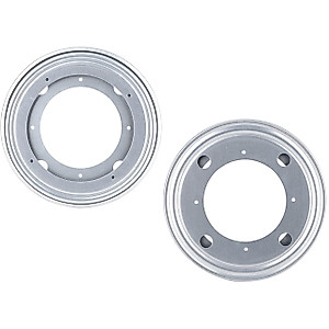Dailydanny Lazy Susan Round Turntable Bearing - 5/16 Thick, Heavy Duty Ball Bearing Hardware Mechanism 2 Pack (8 inch（700lb Capacity）)
