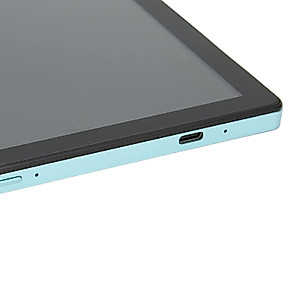 ICRPSTU 10.1 Inch Tablet, 1920x1200 IPS Tablet Computer 12GB RAM 256GB ROM US Plug 100-240V with Mouse for Entertainment (Green)