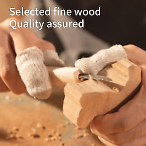 Mersuii 4Pcs Wooden Baby Gym Baby Hanging Toys Wooden Circle Activity Gym Hanging Bar Interactive Toys Baby Gift Children Room Decoration Pendant