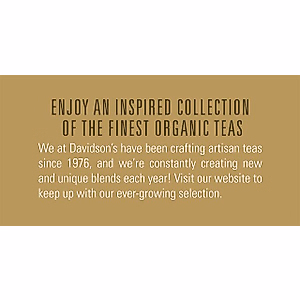 Davidson's Organics, Moringa Strawberry Rose, 100-count Individually Wrapped Tea Bags