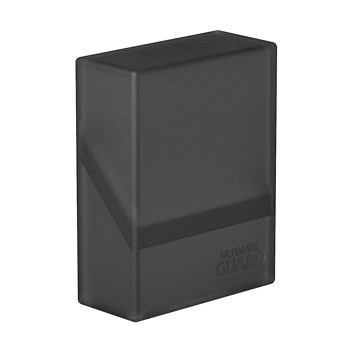Ultimate Guard Boulder 40+, Deck Case for 40 Double-Sleeved TCG Cards, Onyx, Secure & Durable Storage for Trading Card Games, Soft-Touch Finish