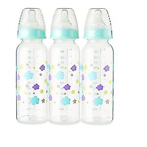 Parents Choice Baby Bottles - Slow Flow Bottles - 9oz Baby Bottles - 5oz Baby Bottles - Six Total Bottles