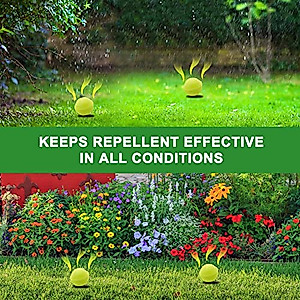 Whemoalus Snake Repellent for Yard,Snake Repellent for Outdoors Pet Safe, Snake Away Repellent for Outdoors, Rattlesnake Repellent for Home, for Yard Garden (4-Pack)