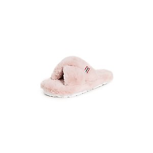 Hunter Faux Fur Flatform Slide Azalea Pink 6 M