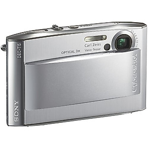 Sony Cybershot DSCT5 5.1MP Digital Camera with 3x Optical Zoom (Silver)