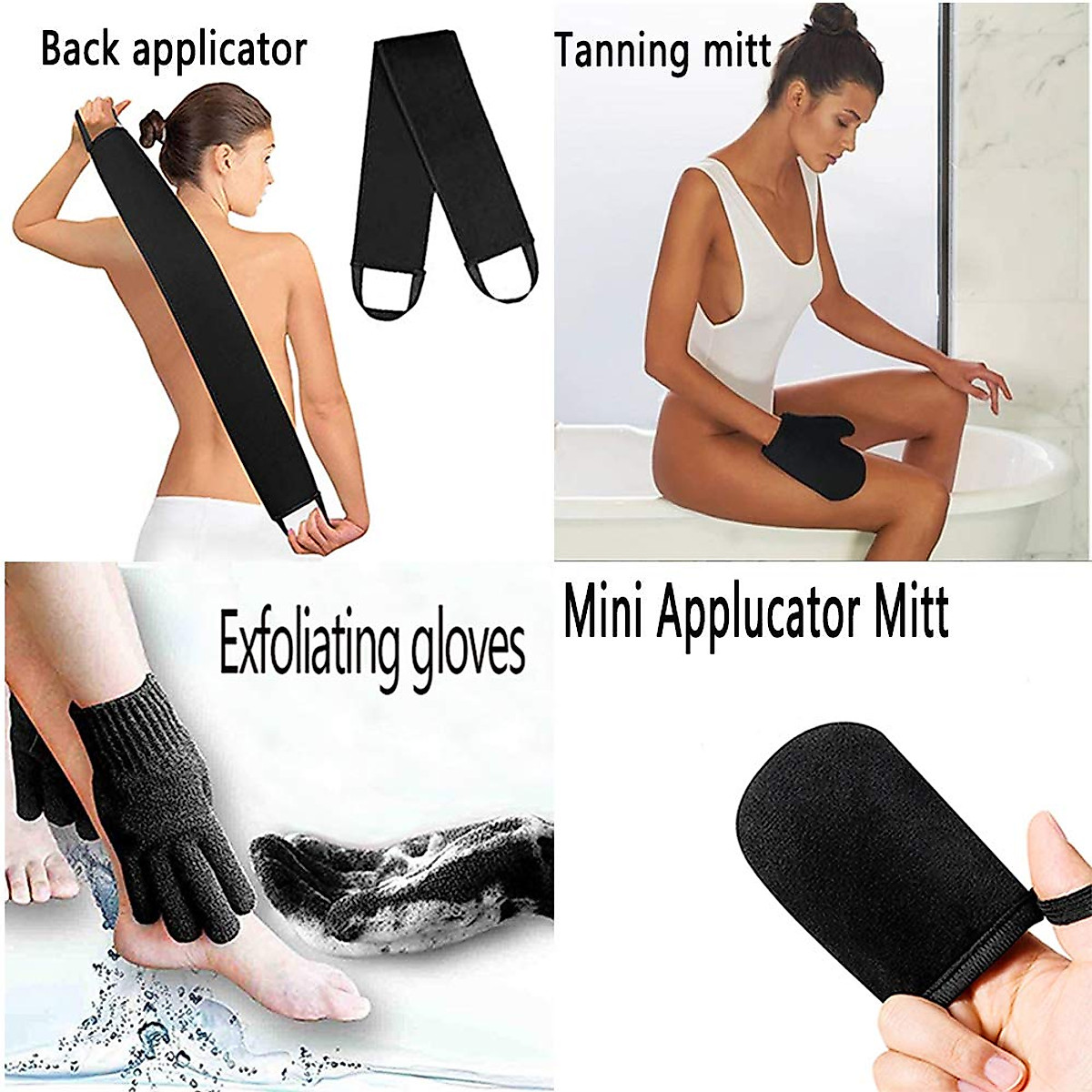 Tanning Mitts Self Tanner Mitt Applicator, Self Tanning Mitt Applicator, Self Tanner Kit, Self Tanning Glove for Self Tan Mit, Self Tanning Applicator Mitt, Self Tanning Kit, Self Tanner Glove