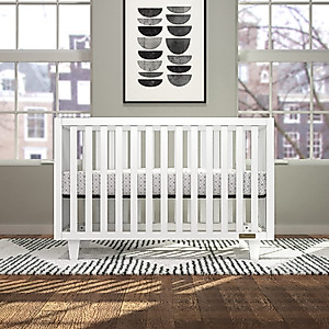 Forever Eclectic Tremont 4-in-1 Convertible Baby Crib by Child Craft (Matte White)