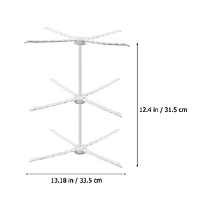 UPKOCH Plastic Pasta Drying Rack Collapsible Household Noodle Dryer Rack Hanging Fondant Gum Paste Flower Drying Rack Air Dry Stand Cake Decorating Tool Noodle Drying Stand