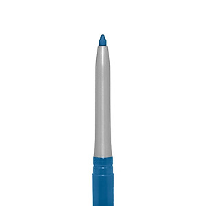 Palladio Retractable Waterproof Eyeliner, Richly Pigmented Color and Creamy, Slip Twist Up Pencil Eye Liner, Smudge Proof Long Lasting Application, All Day Wear, No Sharpener Required, Ocean Blue