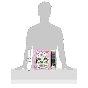 Klutz Fingerprint Fabulous: Create Sweet and Sparkly Thumbprint Art Craft Kit