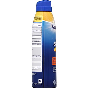 Coppertone SPORT Sunscreen Spray SPF 30, Water Resistant Sunscreen, Broad Spectrum Spray Sunscreen SPF 30, 5.5 Oz Spray