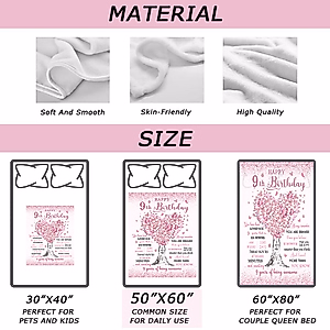 Mubpean Gifts for 9 Year Old Girls Blanket 60"x50", 9 Year Old Girl Gifts, Birthday Gifts for 9 Year Old Girl,9 Year Old Girl Birthday Gift Ideas,9th Birthday Gifts for Girls,Best Party Gift for Age 9