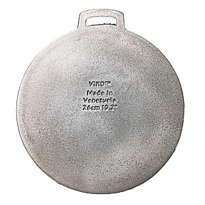 VIKO® Budare para arepas 26cm precurado 10.2" @vikogrills Gauchogrillx® griddle Hecho en Venezuela