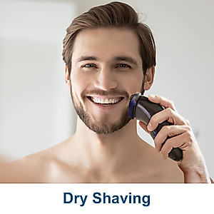 SH30 Replacement Heads Compatible with Philips Norelco 3000, 2000, 1000 Series Shavers and S738 Click and Style, Razor Blades for S1560 Shaver