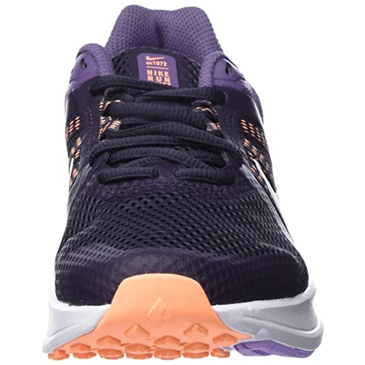 Nike Womens Swift 2 Running Shoe - Dark Purple/White (Dark Purple/White, us_Footwear_Size_System, Adult, Women, Numeric, Medium, Numeric_7_Point_5)