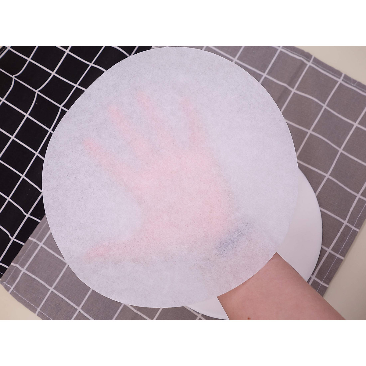 Parchment Rounds 200 Counts Precut Round Parchment Paper 10 Inch Baking Paper Liners for Oven, Air Fryer, Pans