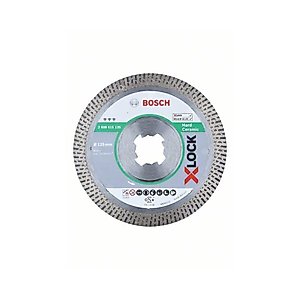 Bosch Professional 2608615135 Diamond Cutting Disc Best for Hard Ceramic X-Lock Diameter 125 mm Bore Diameter 22.23 mm