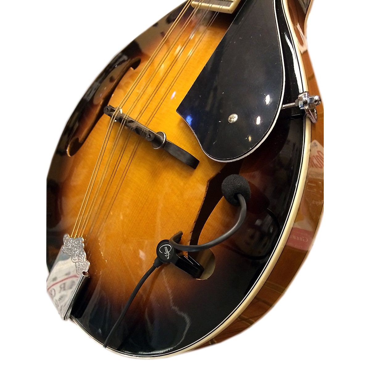 The Feather Mandolin Pickup with Flexible Micro-Gooseneck by Myers Pickups