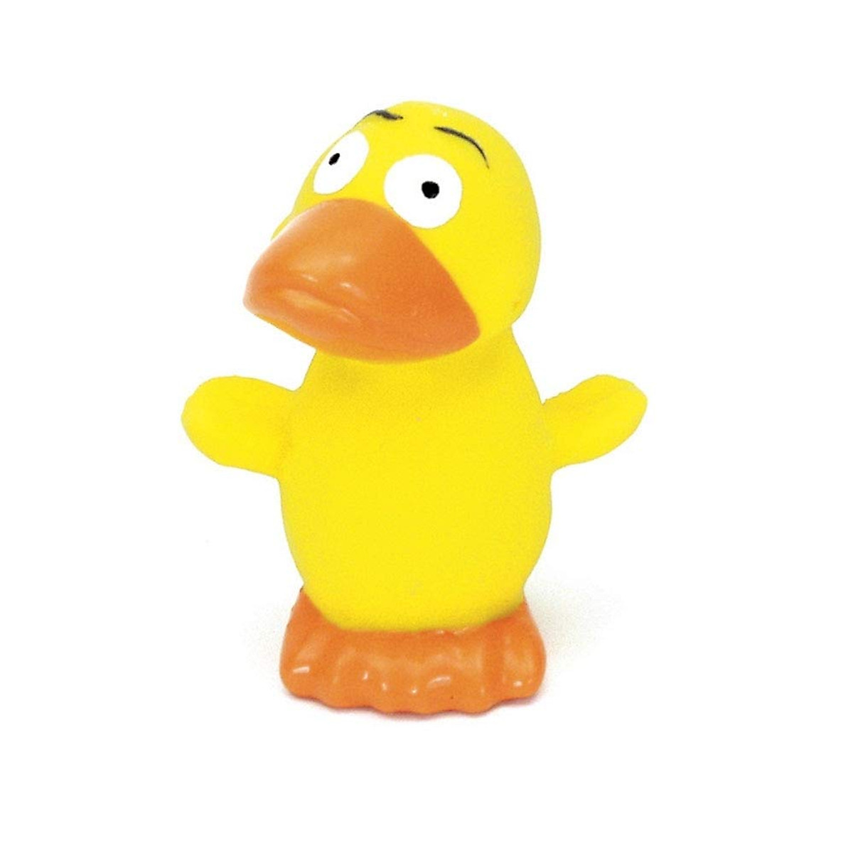 Coastal Pet Products 83205 DUCDOG Li'L Pals Latex Duck Dog Toy Yellow, 2.75 in