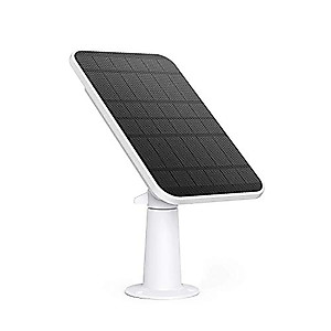 eufy Security Certified eufyCam Solar Panel, Compatible with eufyCam, Continuous Power Supply, 2.6W Solar Panel, IP65 Weatherproof (Renewed)