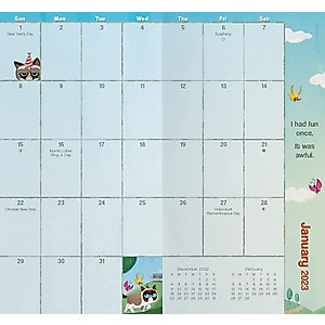 2023-2024 Grumpy Cat Pocket Planner