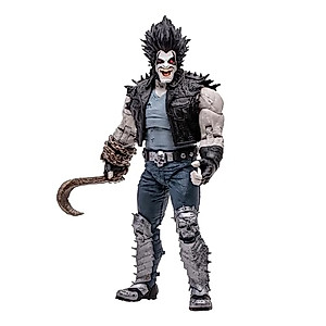 McFarlane Toys - DC Multiverse Lobo & Spacehog (Justice League of America) - 7in Scale Action Figure with Vehicle, Gold Label, Amazon Exclusive