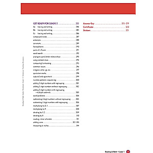 Reading & Math Jumbo Workbook: Grade 1