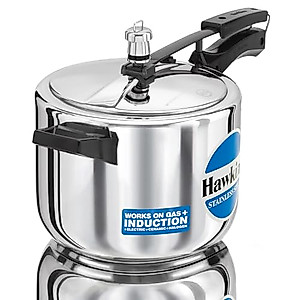 HAWKINS Hawkins Stainless Steel Pressure Cooker Silver 100 Ounce